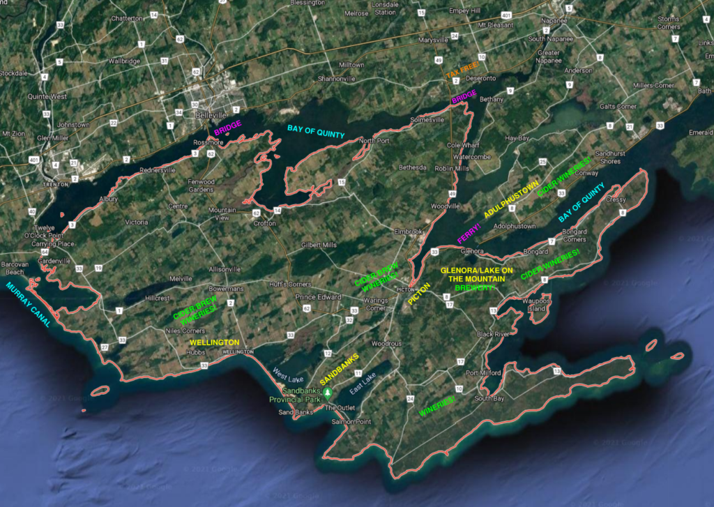 Prince Edward County – From Sandbanks to Picton and the Lake On the ...
